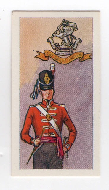 BOOTH BRITISH REGIMENTS BADGES & Uniforms #09 Sergeant 1st York West ...