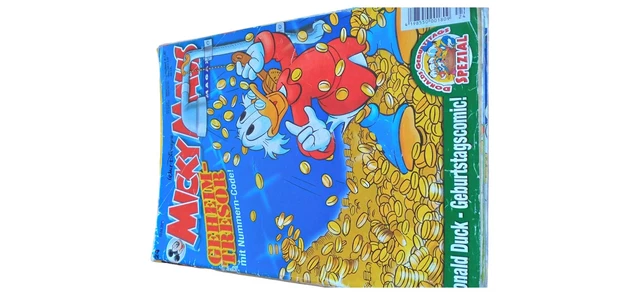 MICKY MAUS MAGAZIN Egmont Geheimer Tresor Donald Duck Geburtstagscomic Deutsch EUR 8,95 ...