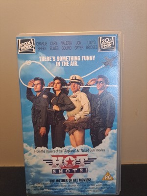 HOT SHOTS! - VHS 1991 - Classic 90's Movie - Top Gun Spoof £3.00 ...