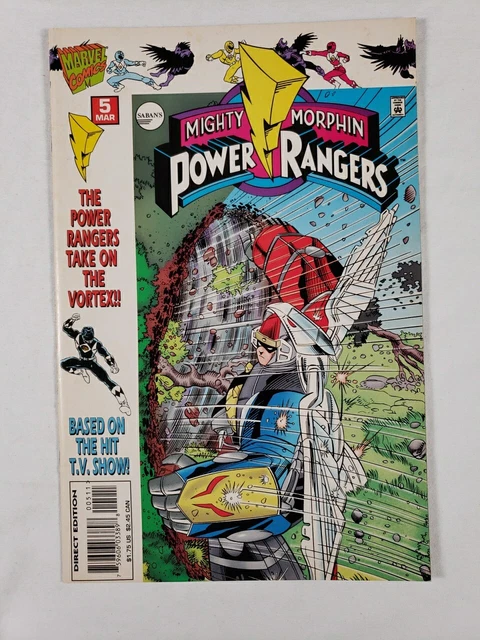 MIGHTY MORPHIN POWER Rangers #5 Marvel Comics 1996 Saban Vortex Nicieza ...