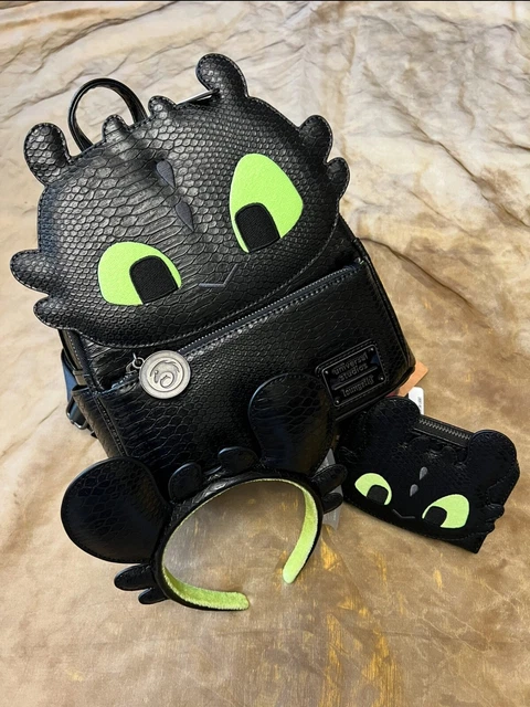 UNIVERSAL EPIC HOW To Train Your Dragon Toothless Loungefly Backpack ...