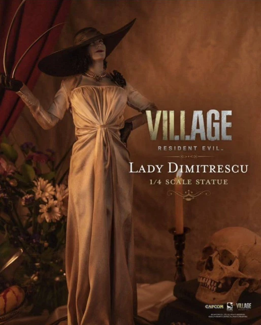 RESIDENT EVIL VILLAGE Lady Dimitrescu Statue 1/4 Figure PUREARTS ...