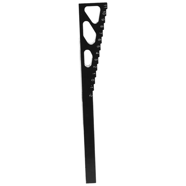 RC MODEL CAR Metal Ride Height Droop Adjuster Ruler Measuring Tool for ...