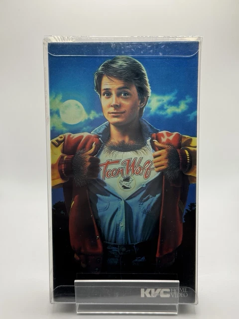 TEEN WOLF (VHS, 1985) KVC Home Video First Release Michael J. Fox £71. ...