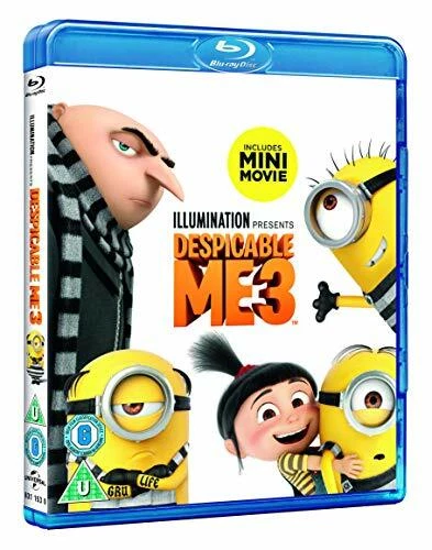 DESPICABLE ME 3 2017 Blu-ray Top-quality Free UK shipping £2.97 ...