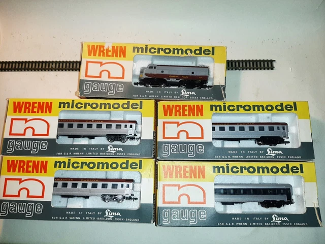 WRENN N GAUGE - Canadian Pacific Train Set £20.00 - PicClick UK