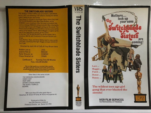 SWITCHBLADE SISTERS - Cover Only - Iver Pre Cert £12.99 - PicClick UK