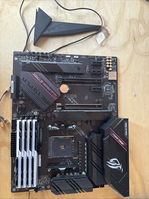 ASUS ROG STRIX B550-F Gaming WiFi With 4x8 Gb G.Skill Trident Z RAM £33 ...