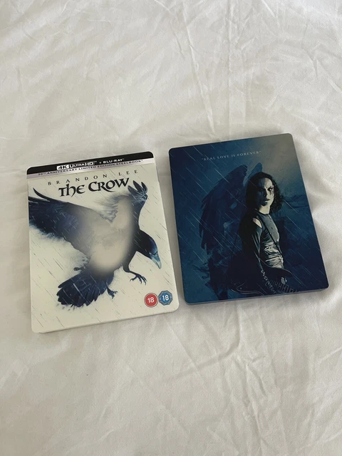 THE CROW 30TH Anniversary Limited Edition Steelbook 4K Ultra Hd & Blu Ray £41.00 - PicClick UK