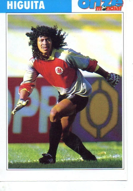 FICHE FOOTBALL ONZE MONDIAL José-René Higuita Colombie EUR 4,90 ...