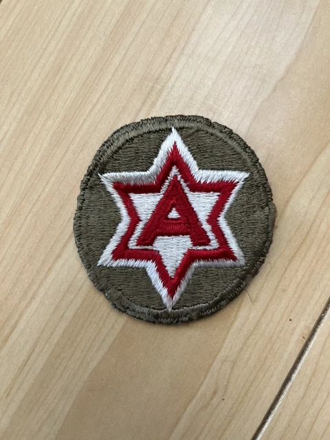 RARE WW2 U.S. Army 6th Army Uniform Patch WWII Military £8.56 - PicClick UK