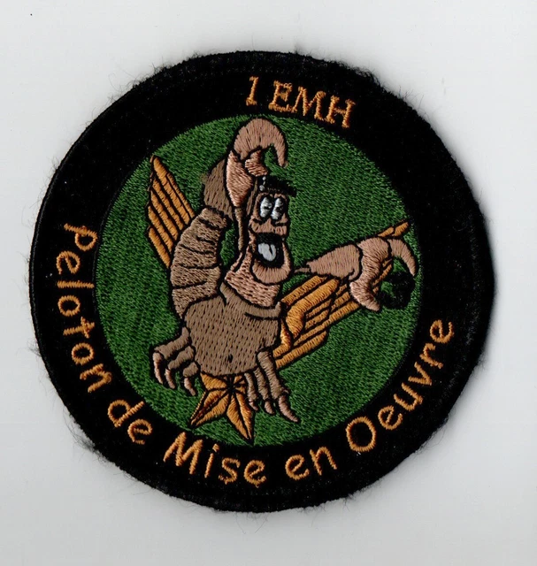 INSIGNE PATCH PMO escadrille 1°EMH 3°RHC EUR 10,00 - PicClick FR