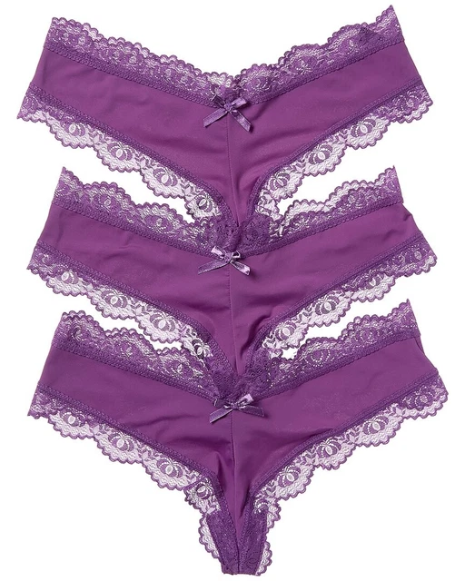 HOUSE OF DESIRE 3Pk Vera Micro & Lace G-String Women's £18.72 - PicClick UK