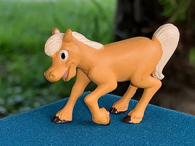 VERY RARE COLLECTIBLE Disney Junior Minnie Mouse bow Toons Horse 2" PVC ...