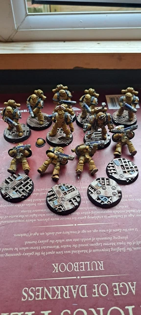 WARHAMMER 30K OLD Mk3 Space Marines And Apothecary Horus Heresy £30.50 ...