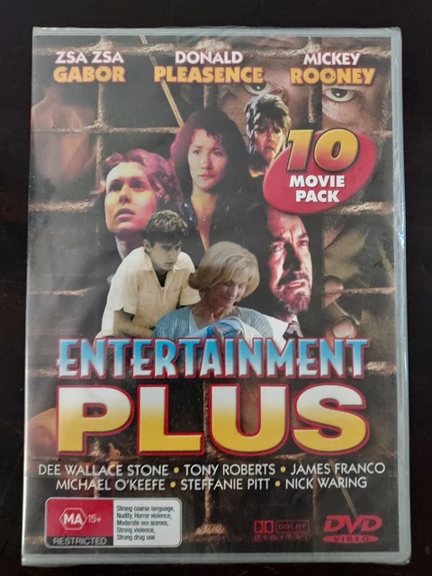 ENTERTAINMENT PLUS 10 Movie Value Pack - 4 disc video movie combo DVD ...