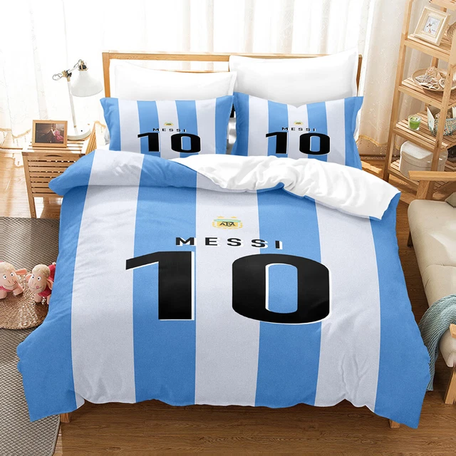 LIONEL MESSI/FOOTBALL/DOONA COVER/DOUBLE-SIDED Pillowcase/Duvet Cover ...