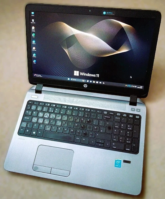 HP PROBOOK 450-G2 INTEL i3*WINDOWS 11 PRO*OFFICE 2021 PRO*256GB SSD HDD ...