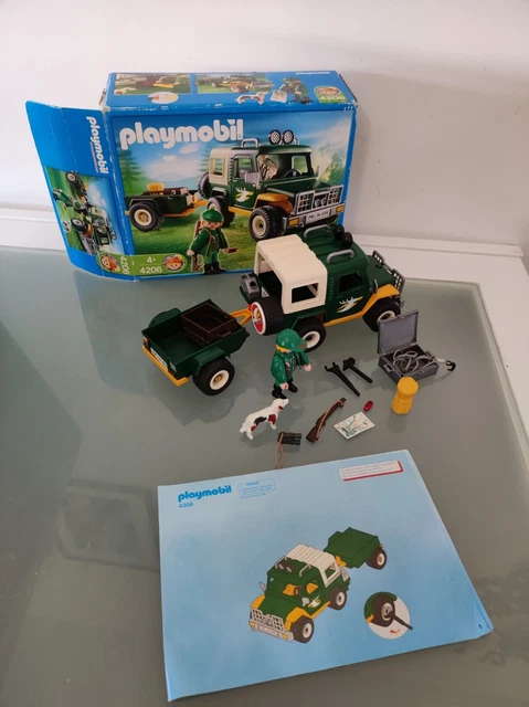 PLAYMOBIL 4206 VÉHICULE Du Garde Forestier Jeep EUR 24,99 - PicClick FR
