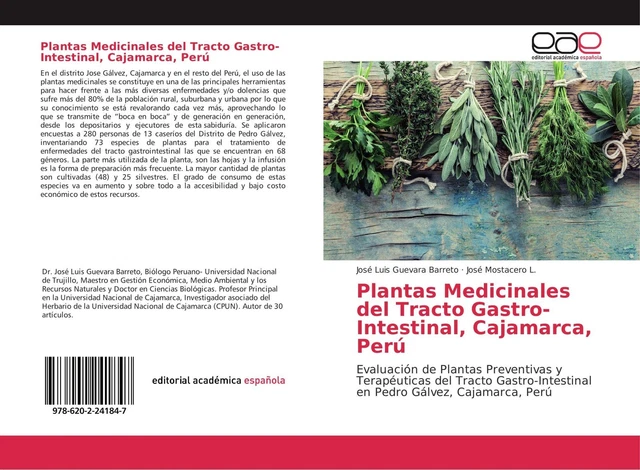 PLANTAS MEDICINALES DEL Tracto Gastro-Intestinal, Cajamarca, Perú ...