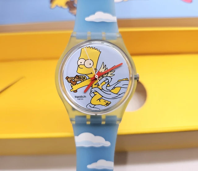 SWATCH SPECIAL 2024 The Simpson's Valentine's Day - SO28Z115 -Angel ...