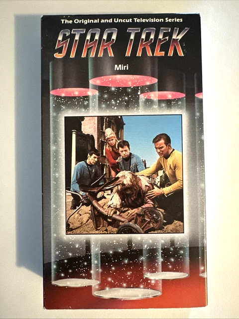 STAR TREK MIRI VHS 1966 Original TV Series Episode #12 Excellent ...