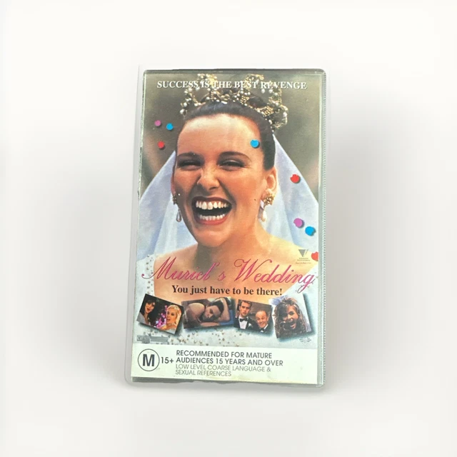 MURIELS WEDDING VHS Video Tape - Australian Comedy Movie - Pal 1994 £5. ...
