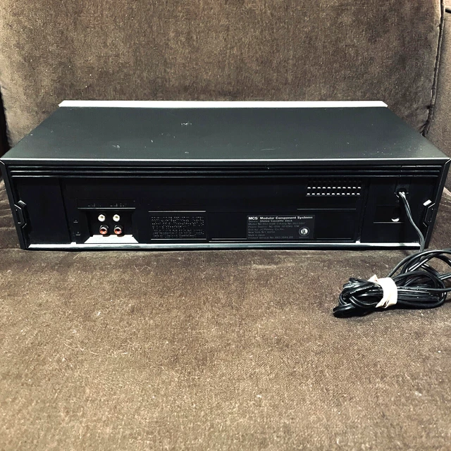MCS SERIES 683-3544 Modular Component Systems Stereo Cassette Deck ...