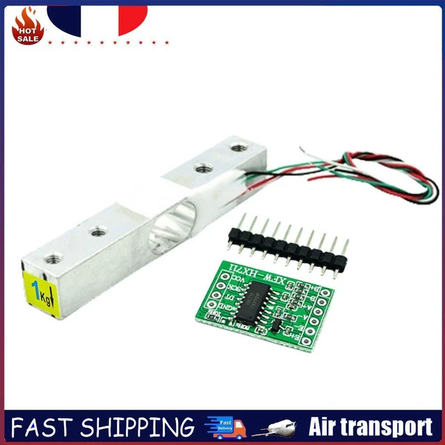 S# HX711 WEIGHT Sensor Module 1KG Load Cell for Microcontroller (HX711 ...