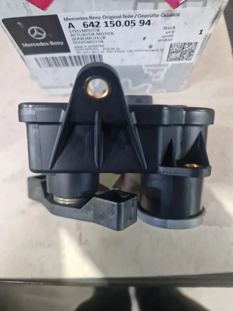 GENUINE MERCEDES-BENZ OM642 Servomotor/ Inlet Port Shut Off Motor ...