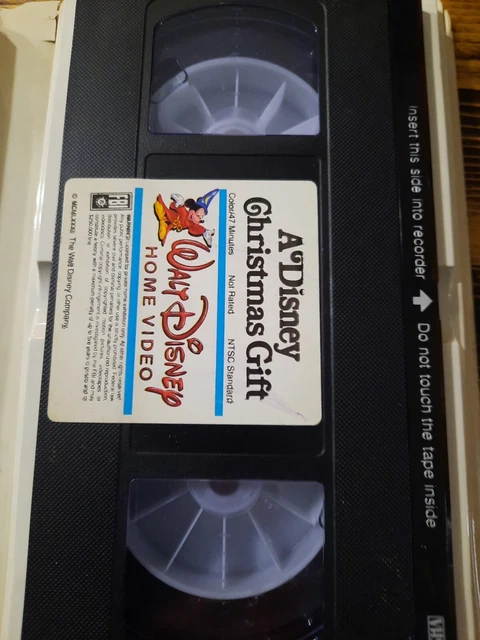 A DISNEY CHRISTMAS GIFT Vhs Tape 1982 Animated Walt Disney Home Video ...
