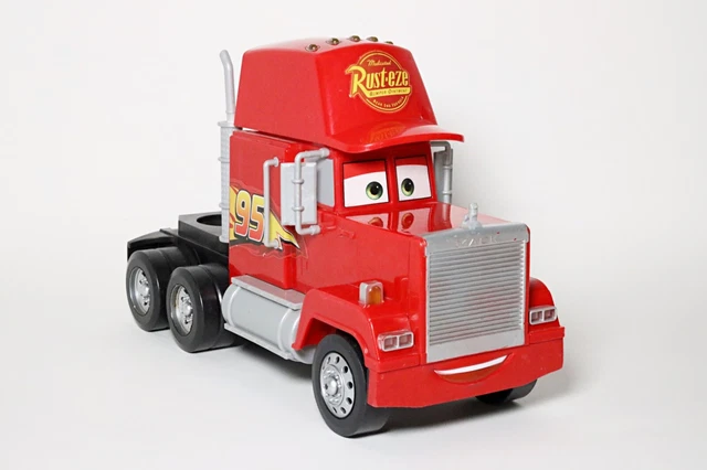 CARS RUST-EZE MACK Hauler Truck - Disney Pixar Engine For Storage Sound ...