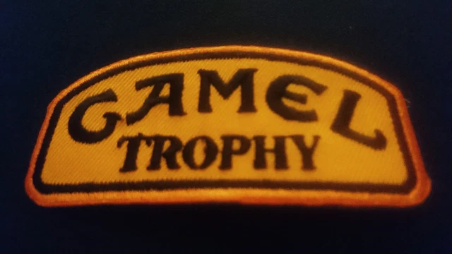 PATCH AUFNÄHER AUFBÜGLER CAMEL Trophy Adventure Team Motocross 6x4,5 cm ...
