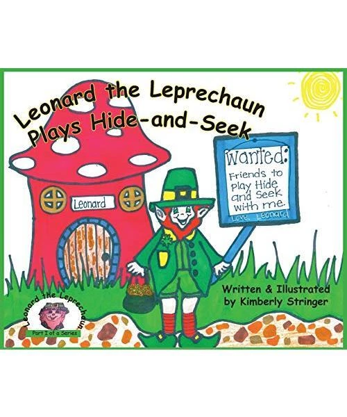 LEONARD THE LEPRECHAUN Plays Hide-and-Seek, Kimberly Stringer EUR 14,74 ...