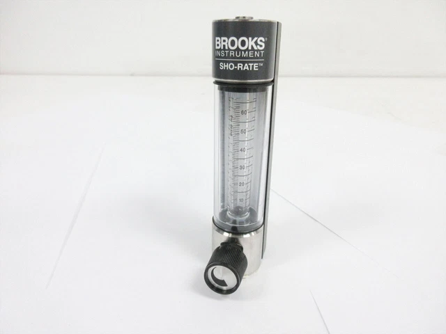 BROOKS INSTRUMENT SHO-RATE 1250Ar6101Mrsvv Caudalímetro Mecánico Fnpt ...