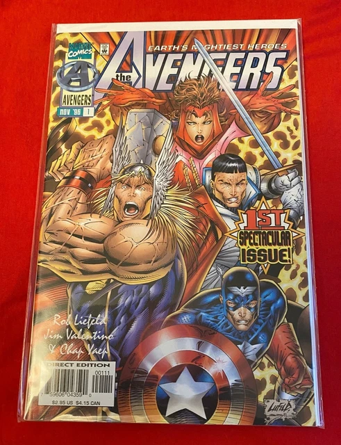 THE AVENGERS ISSUE 1 1st Spectacular Issue 1996 EUR 12,80 - PicClick IT