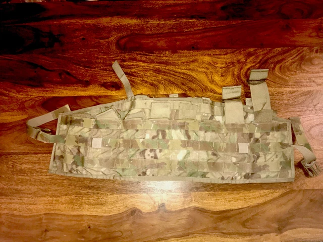 US MOLLE II Tap Tactical Assault Panel Multicam Chest Rig £22.20 ...