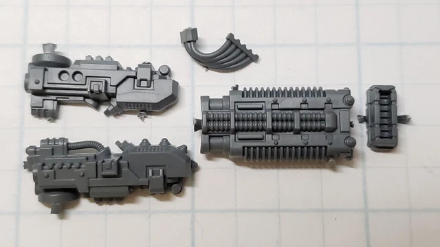 WARHAMMER 30K SOLAR Auxilia Bits Aethon Heavy Sentinel Volkite Culverin ...