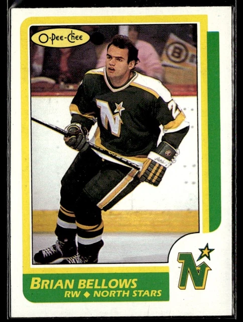1986-87 O-PEE-CHEE #75 Brian Bellows Minnesota North Stars EUR 1,66 ...