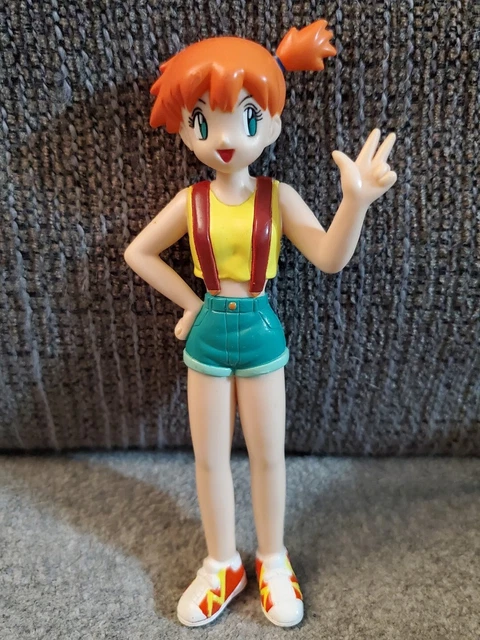 1998 VINTAGE POKEMON Misty Figure 5” Tomy Nintendo Trainer PVC Anime ...