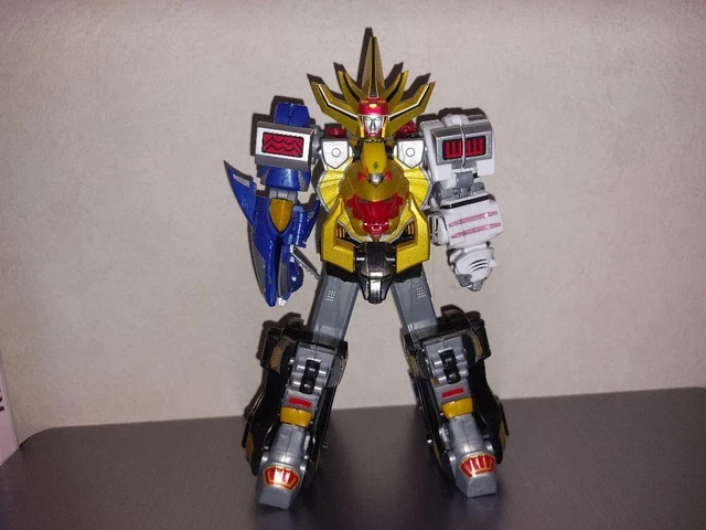 SMP GAO KING Mini pla BANDAI Megazord Power Rangers Wild Force ...