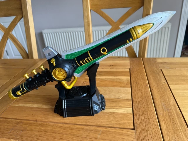 POWER RANGERS MMPR Lightning collection Dragon Dagger fully working ...