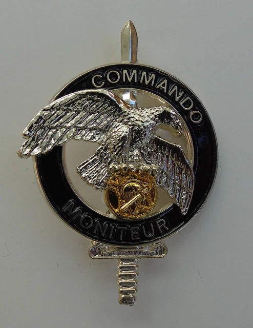 FRENCH ARMY COMMANDO Instructor CNEC Commando Training Centre Badge ...