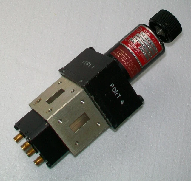 SECTOR MICROWAVE WR75 10-15 ghz waveguide + coaxial, electrical ...