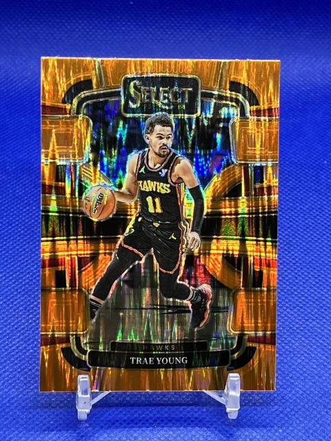 2023-24 PANINI SELECT #43 Trae Young Flash Orange Prizm Hawks EUR 0,92 - PicClick FR