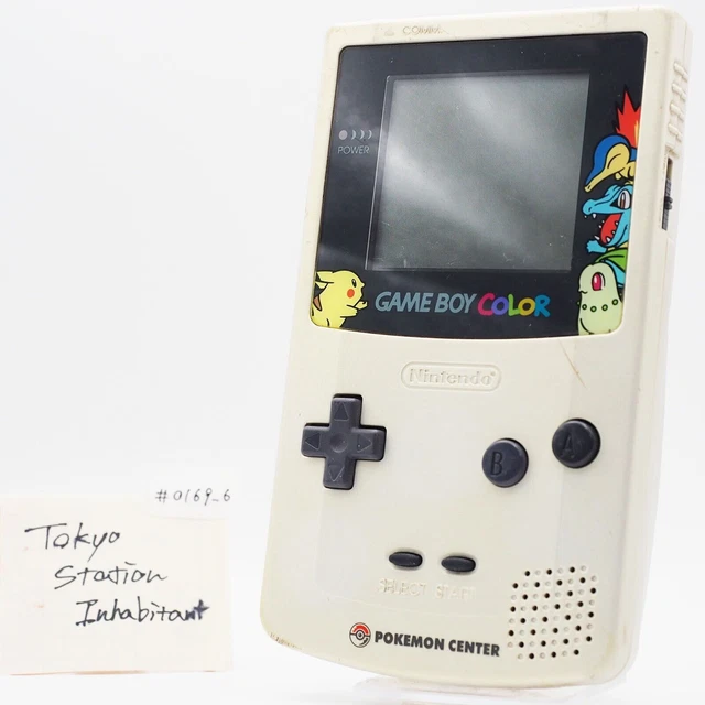 NINTENDO GAME BOY Color Pokemon Center Japan Limited Edition WORKING ...