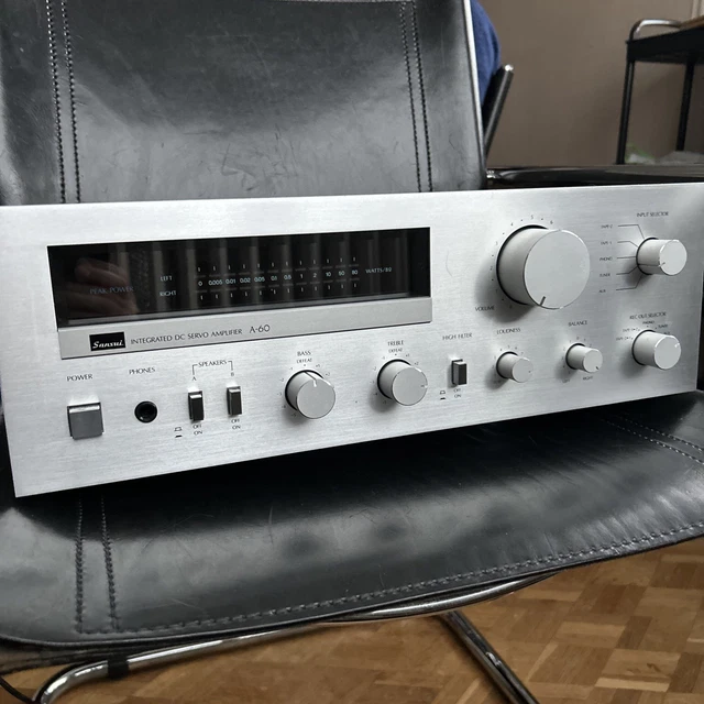 AMPLIFICATEUR HI-FI SANSUI A-60 EUR 99,00 - PicClick FR