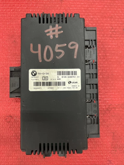 MINI COOPER R56 High Eks Fcm Module De Commande De Puits De Pied 6135 ...