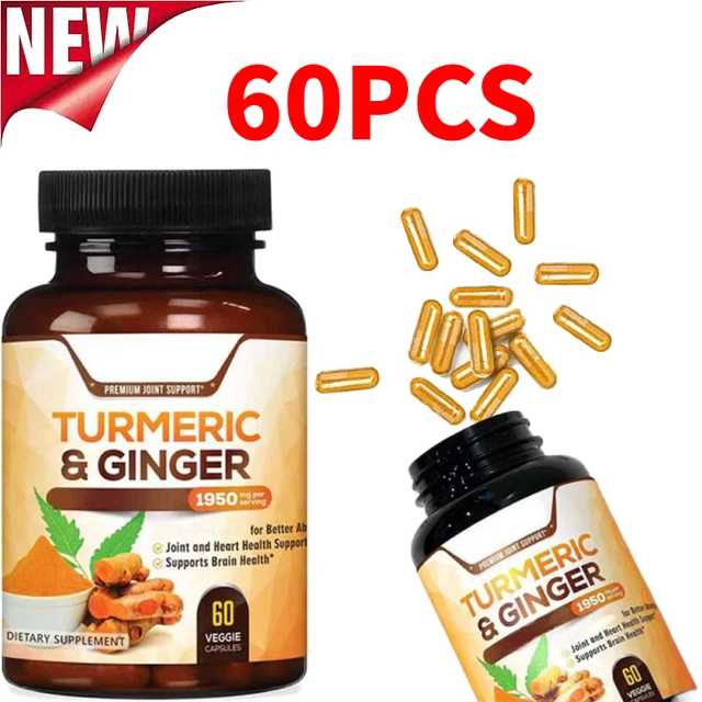 CURCUMIN CAPSULES-PREMIUM JOINT Support-Turmeric Dietary Supplement - 60PCS £7.19 - PicClick UK