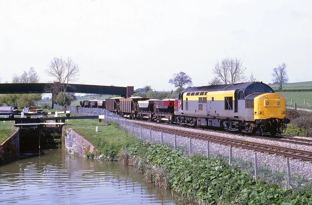 ORIGINAL 35MM SLIDE BR Class 37 no. 37146 at Little Bedwyn +rights for ...